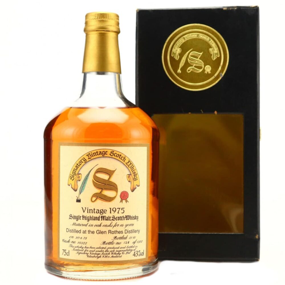 Glenrothes 1975/1991 - 16 Jahre - Signatory Vintage - Vintage ...